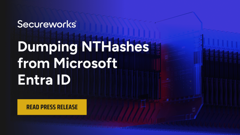 Dumping NTHashes from Microsoft Entra ID | Secureworks