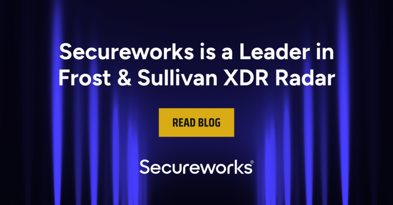 Secureworks is a Leader in Frost & Sullivan XDR Radar | Secureworks